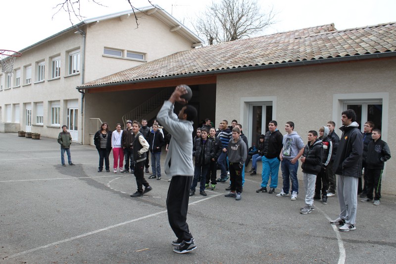 MFR Anneyron : Deux champions rencontrent les jeunes